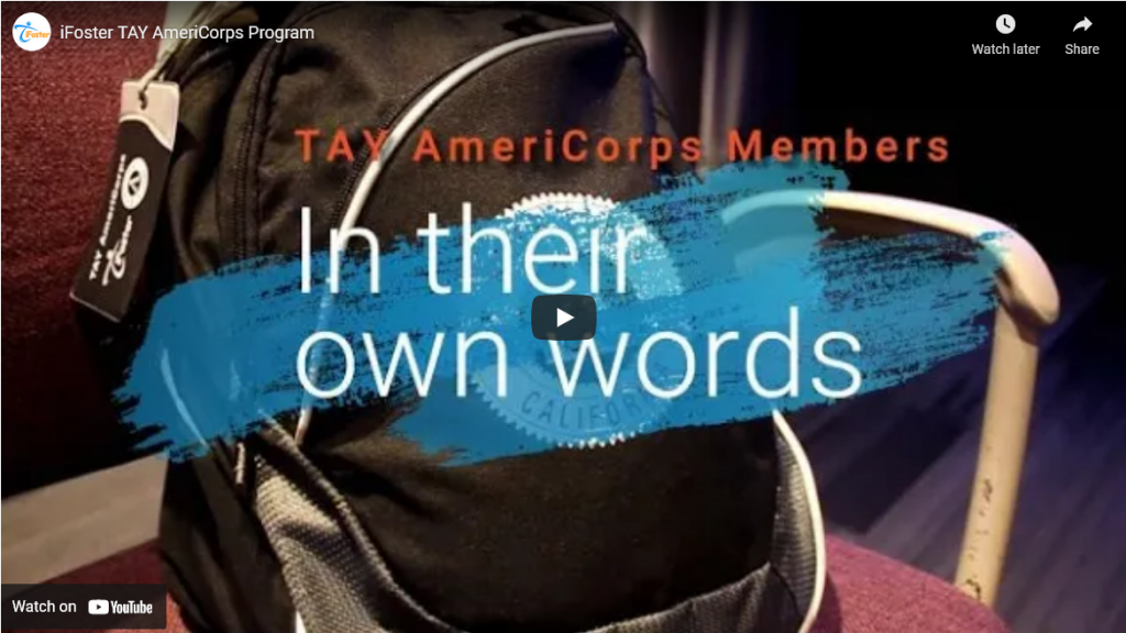 iFoster Accepts Best New AmeriCorps Program Award – iFoster